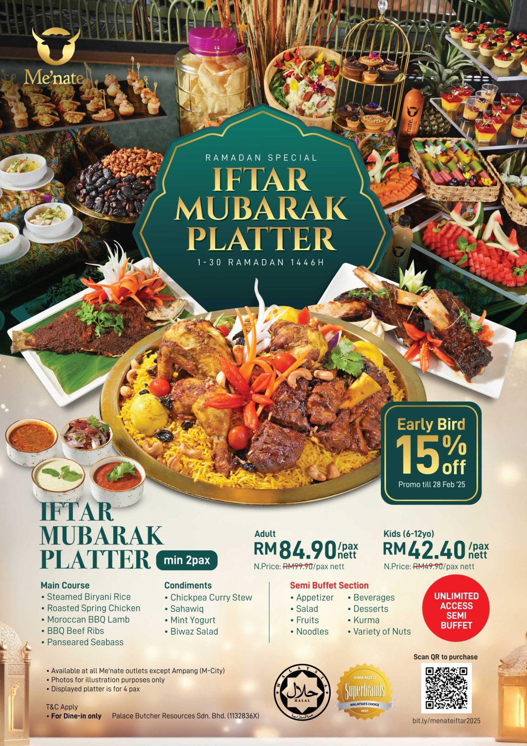 Me’nate Ramadan Iftar Feast 2024 – Me'nate